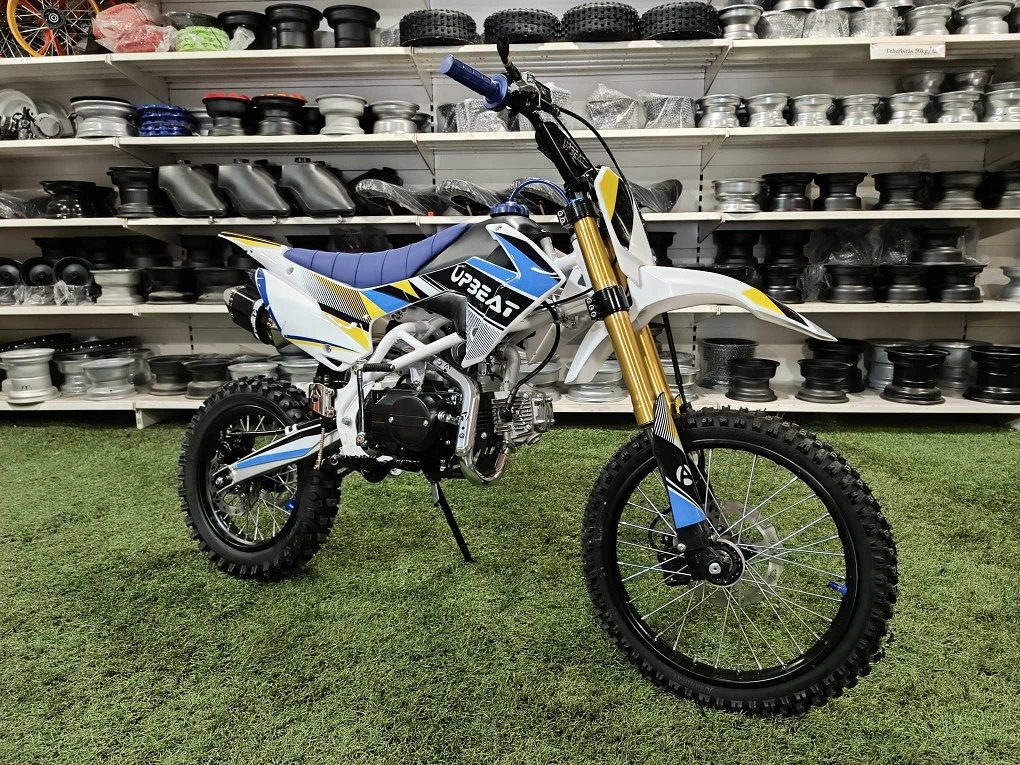 125cc Dirt Bike / Pitbike Upbeat Pro modell kék - quadalkatreszek.com
