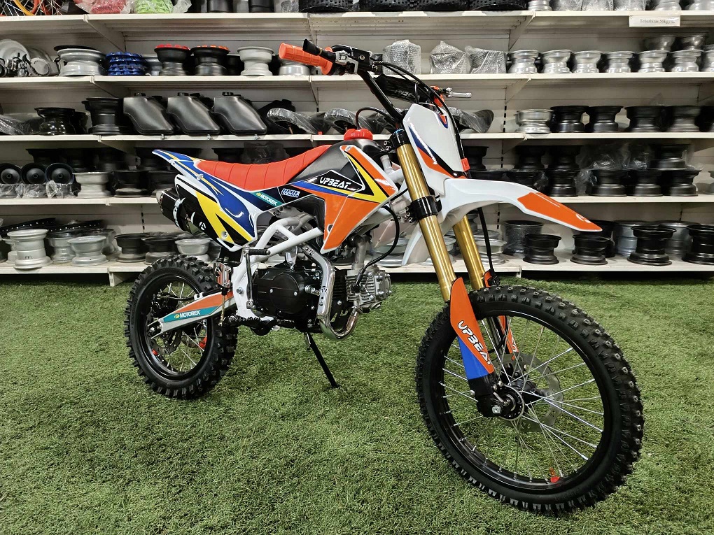 125cc Dirt Bike / Pitbike Upbeat Pro modell narancs - quadalkatreszek.com
